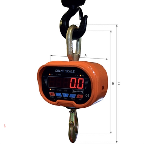 Stockman | Crane scale 1000 to 5000 kg - CW